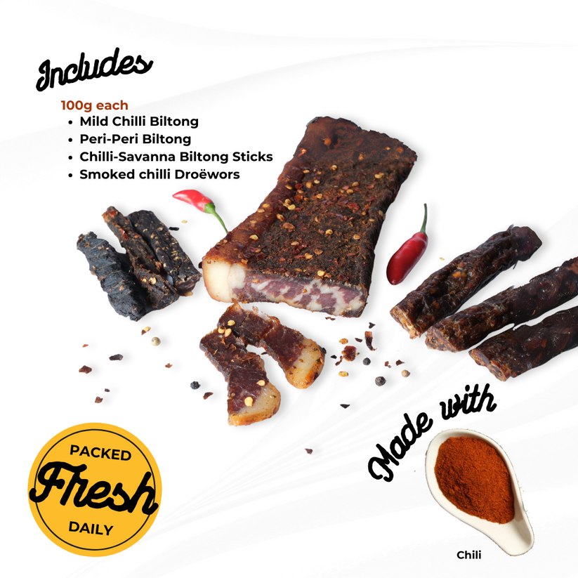 Chili Addict Biltong Bundle | Spicy Meat Symphony