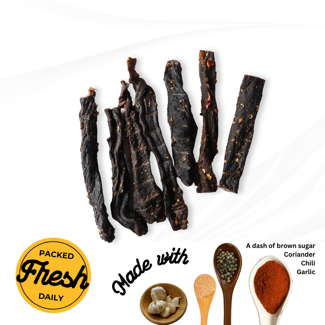Indulge in Our Irresistible Biltong Sticks Collection